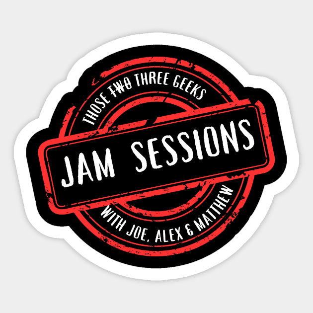 JAM Sessions Logo - Jam Sessions - Sticker | TeePublic